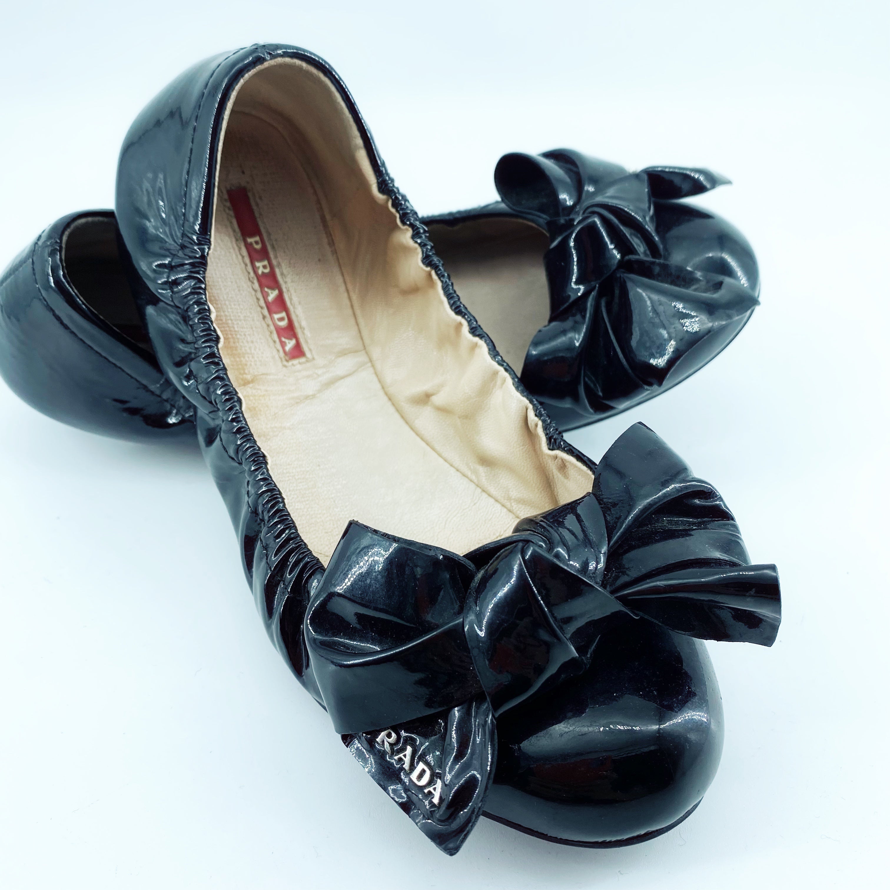 Prada patent leather flat – Sheer Room